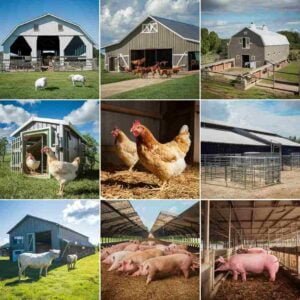 Farm Animals and Poultry-Common Housing Systems