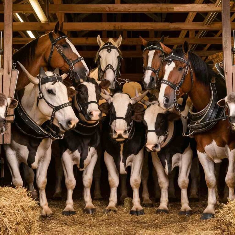 Draft Animals-Definition, Uses