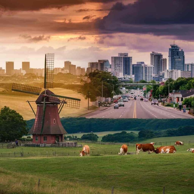 Differences between rural and urban society, Rural Urban Continuum