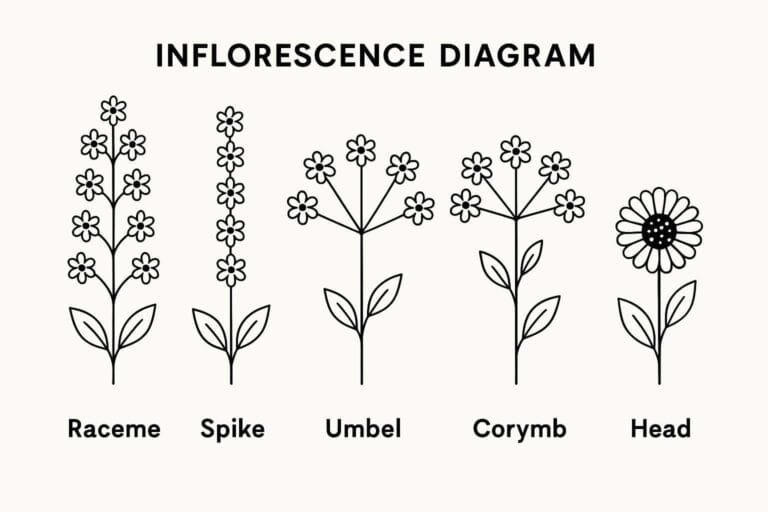 Inflorescence Morphology of Angiosperms - Best Notes For AG